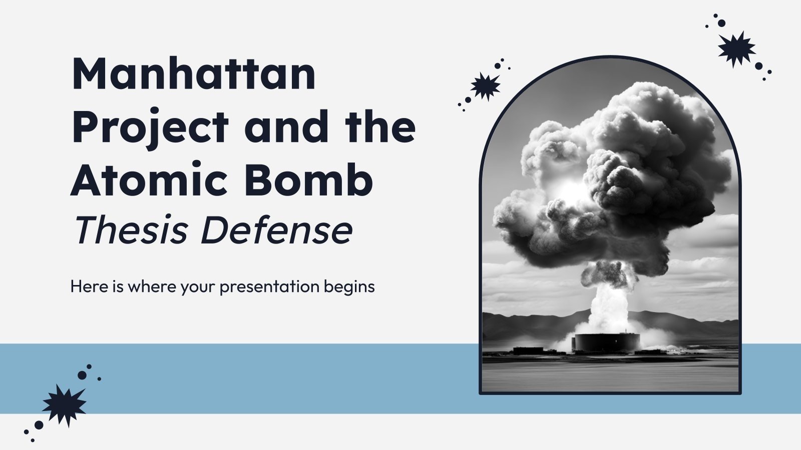 El Proyecto Manhattan y la bomba atómica