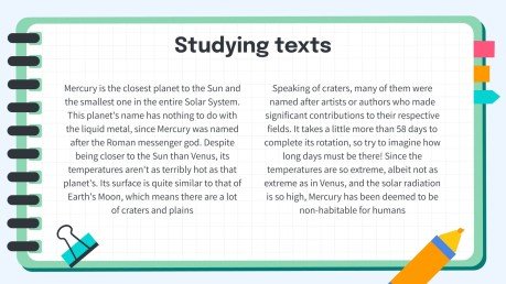 Tips and Strats for Studying a Text Presentation