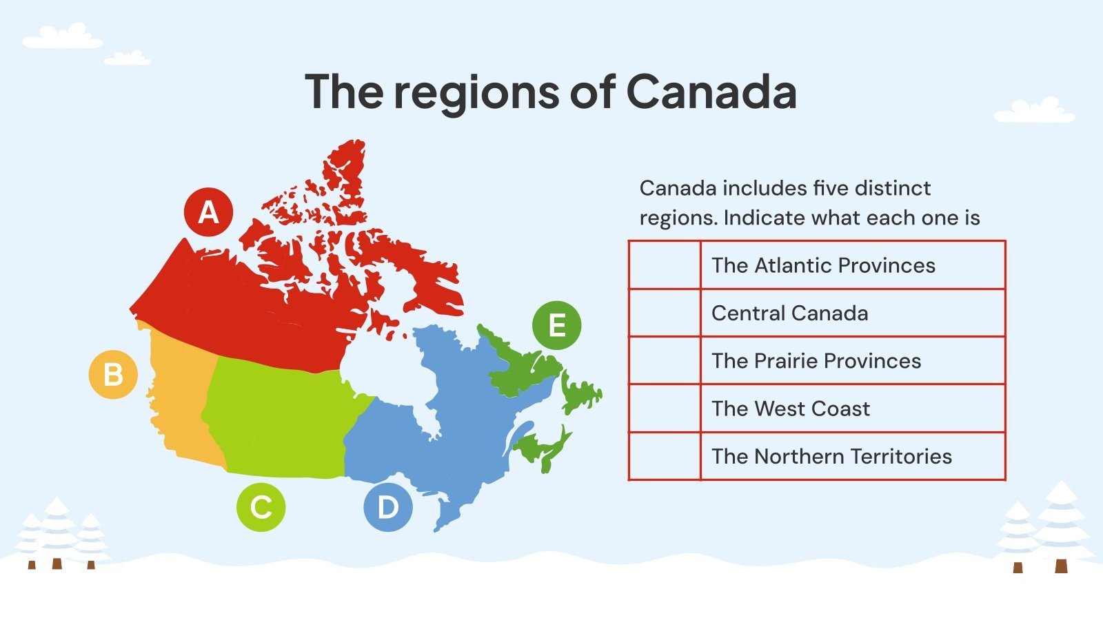 Geography Activities for High School: Provinces of Canada