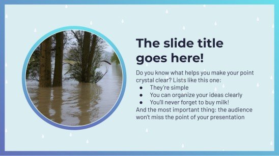 Natural Disasters: Flood Presentation