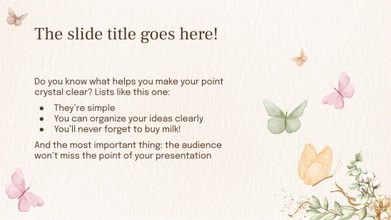 Beautiful Watercolor Cottagecore Theme | Google Slides & PPT