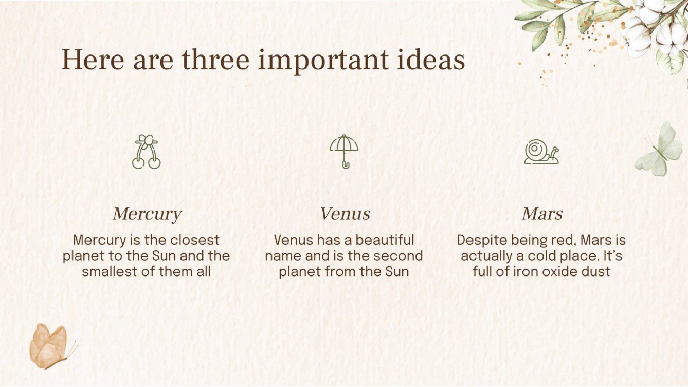 Beautiful Watercolor Cottagecore Theme | Google Slides & PPT