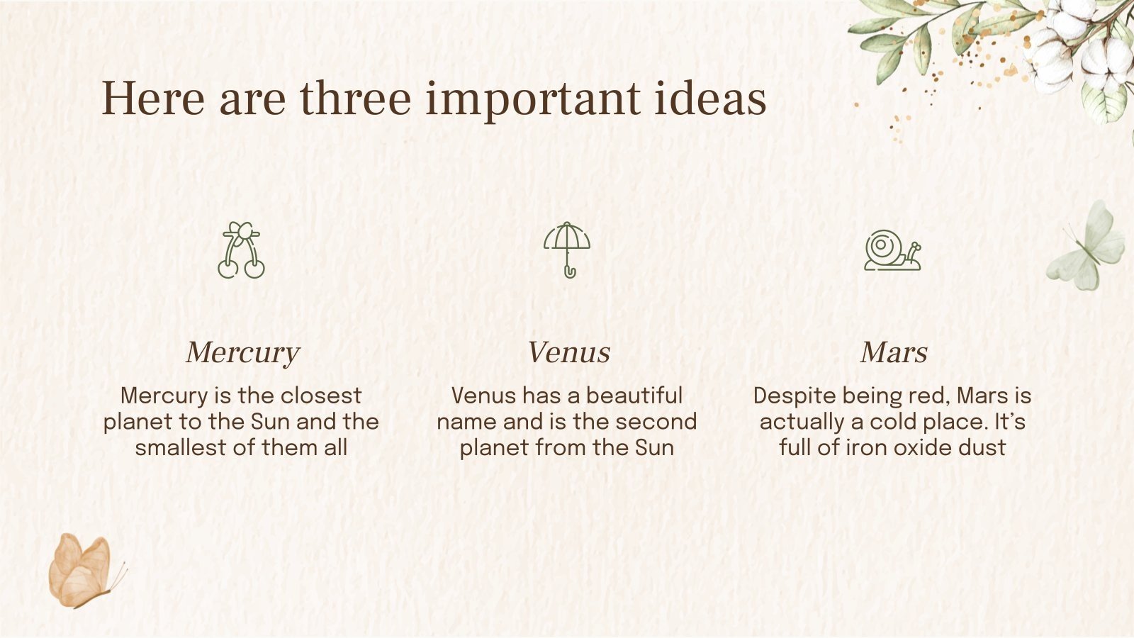 Beautiful Watercolor Cottagecore Theme | Google Slides & PPT