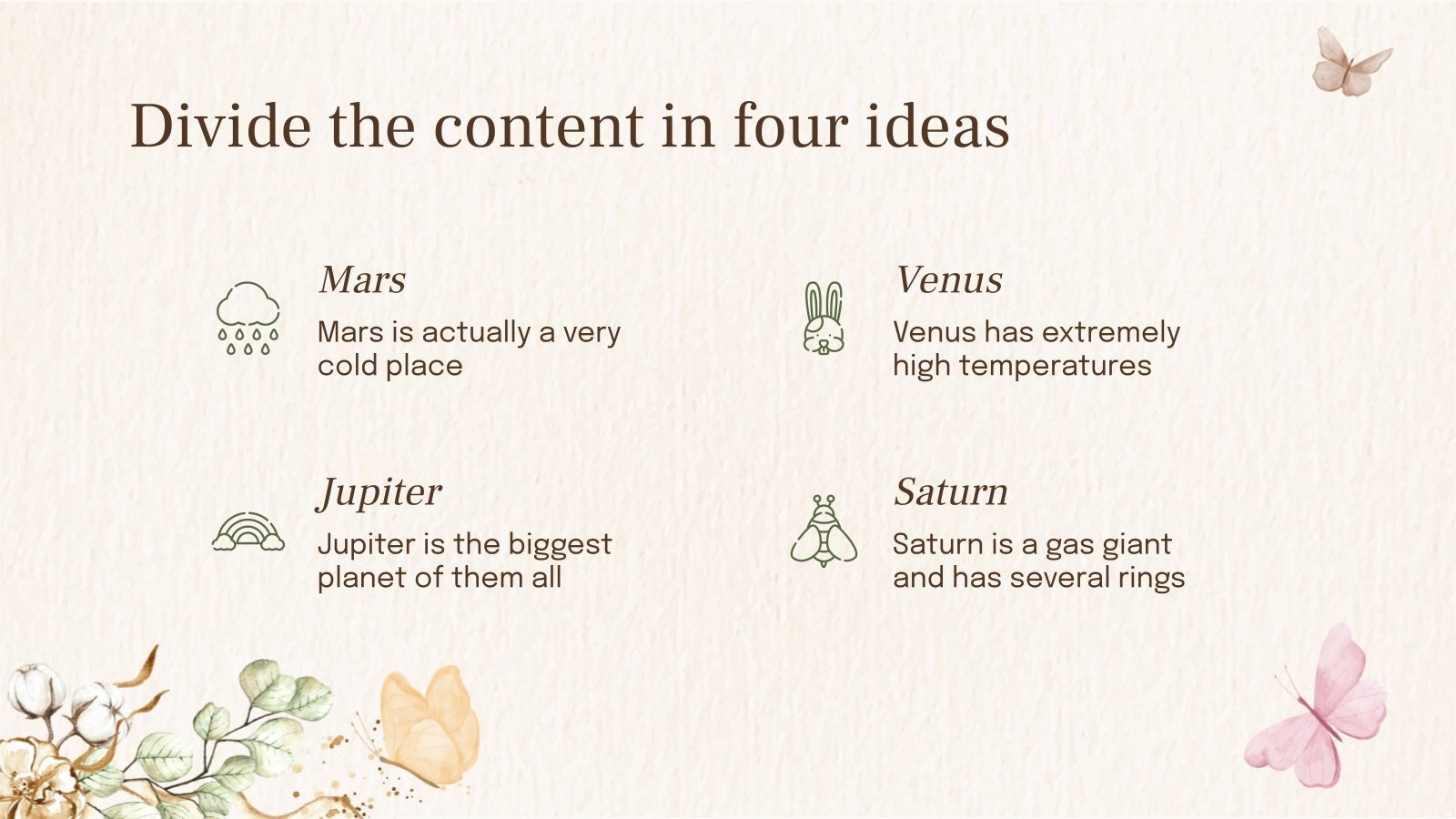 Beautiful Watercolor Cottagecore Theme | Google Slides & PPT