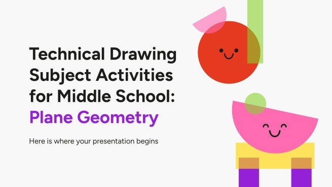 Technical Drawing Subject Activitiesl: Plane Geometry