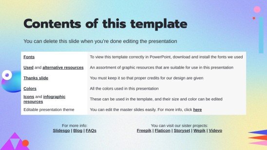 Creative and Eye-catching Theme Presentation