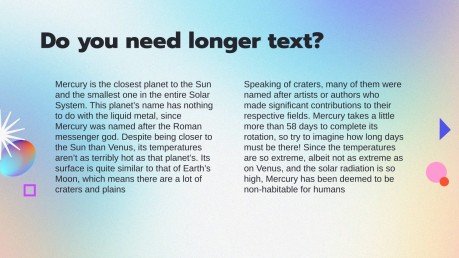 Creative and Eye-catching Theme Presentation