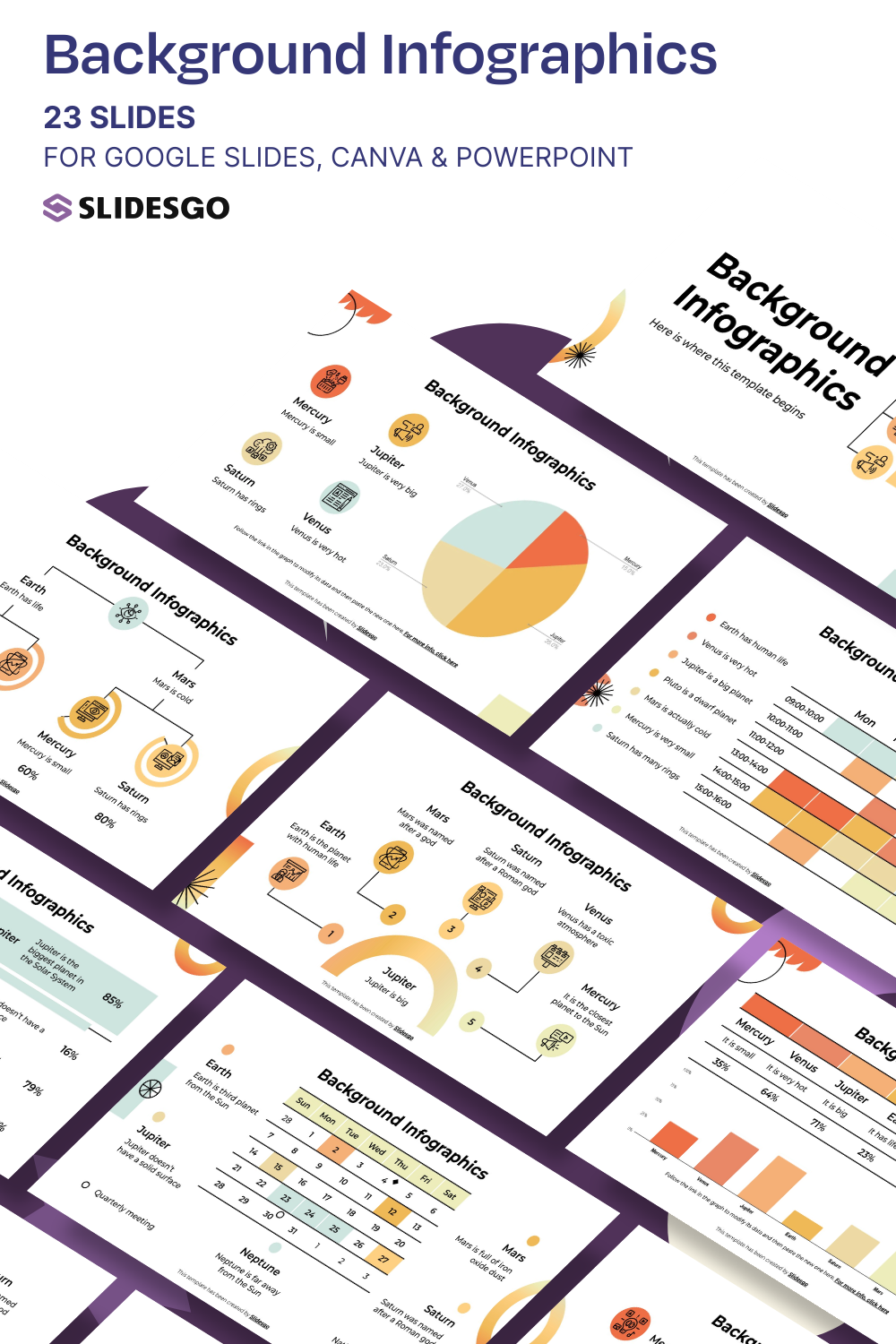 Background Infographics Template