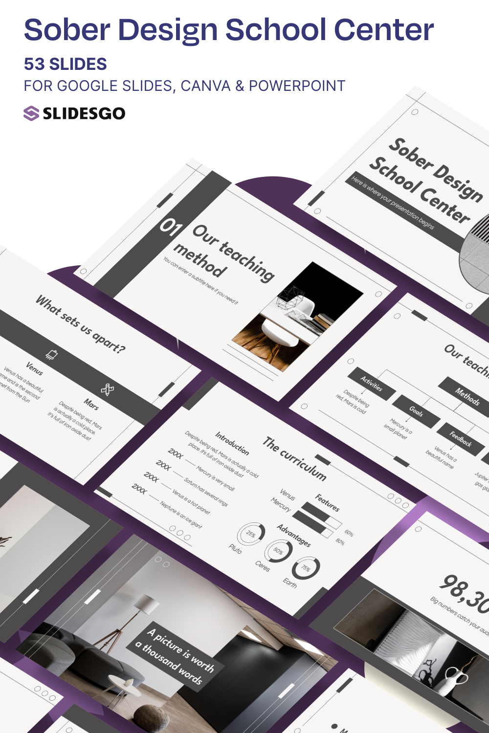 Sober Design School Center Presentation