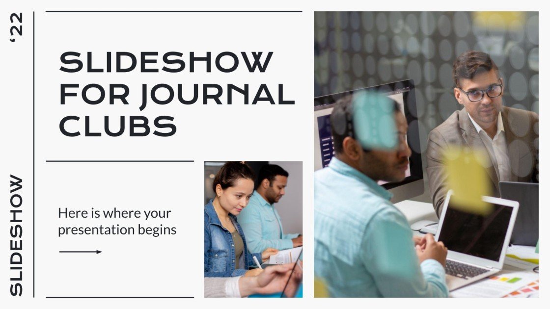 Slideshow for Journal Clubs Presentation