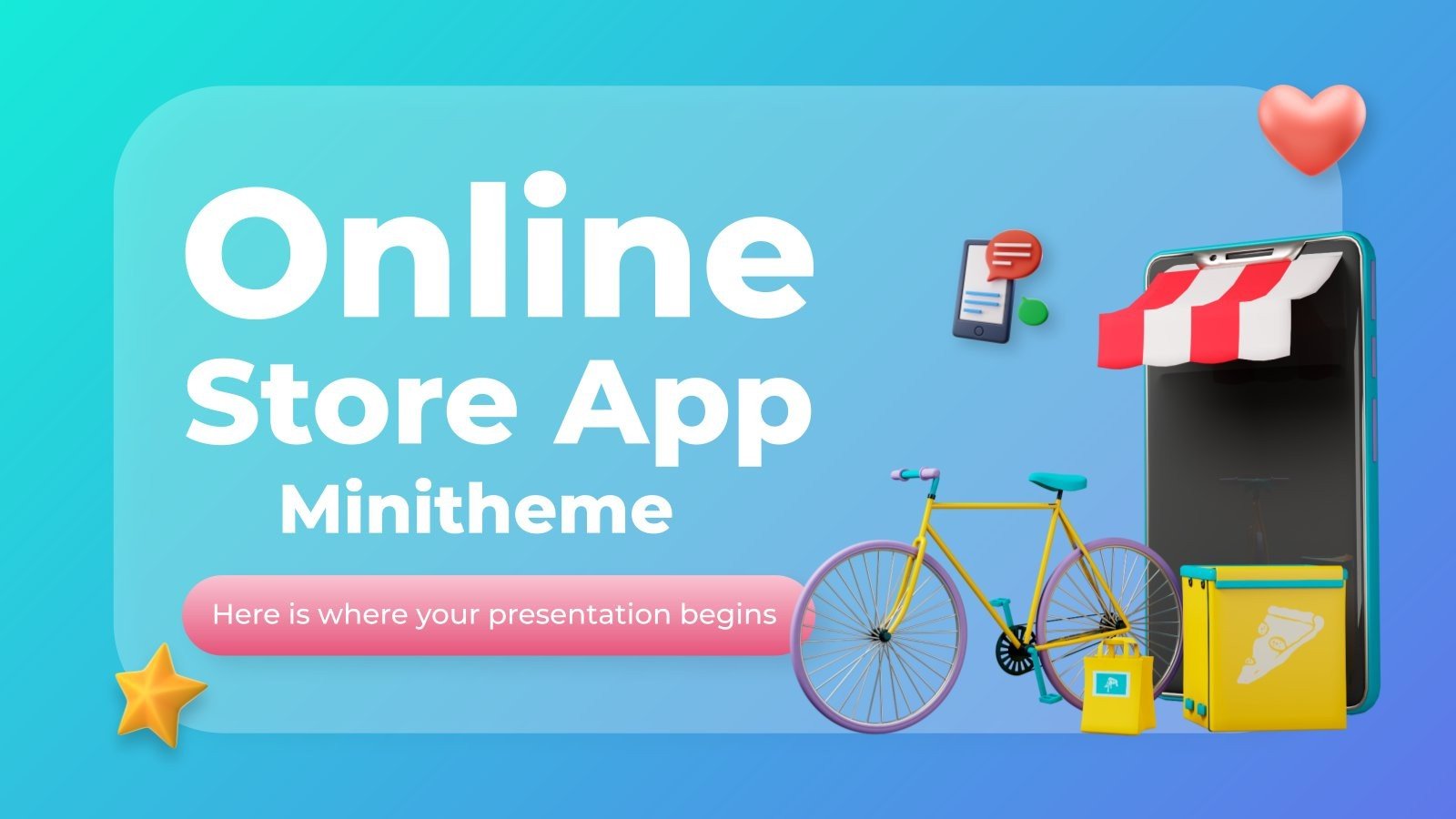 Online Store App Minitheme Presentation