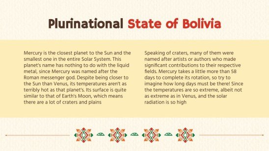 Bolivia Minitheme Presentation
