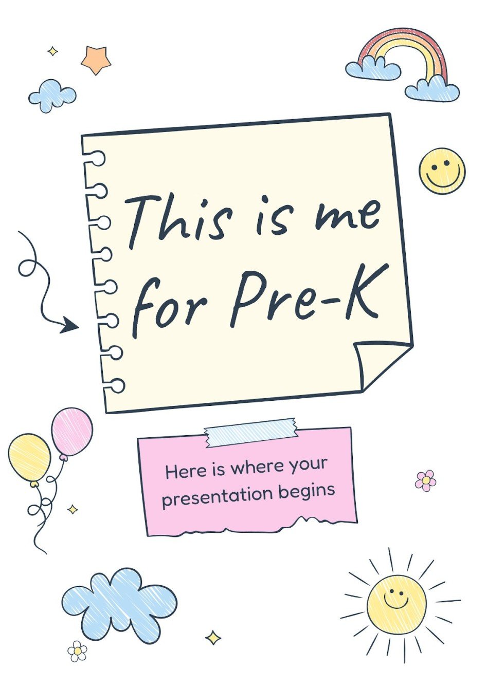 This is me for Pre-K Presentation