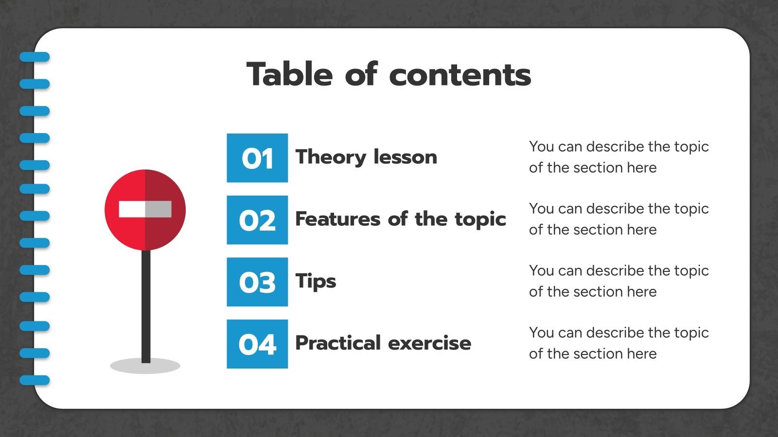Driving Theory Workshop: Traffic Signs | Google Slides & PPT