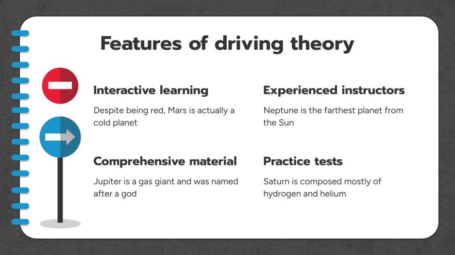 Driving Theory Workshop: Traffic Signs | Google Slides & PPT