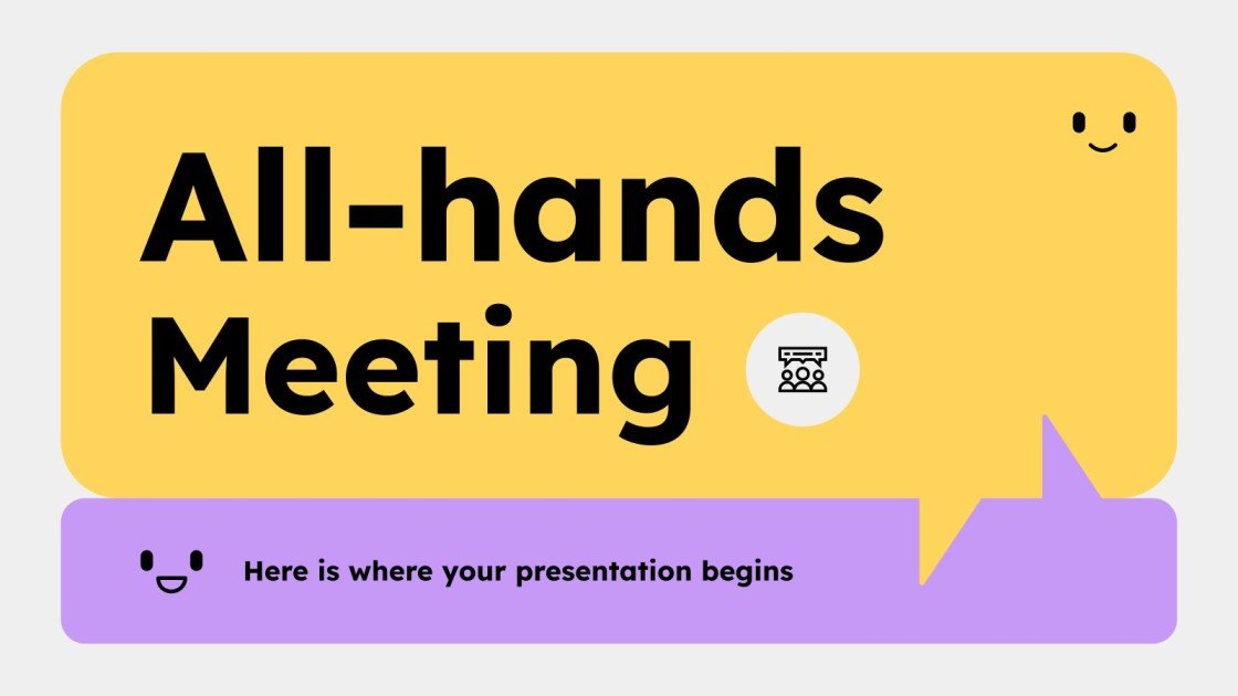 All-hands Meeting Presentation