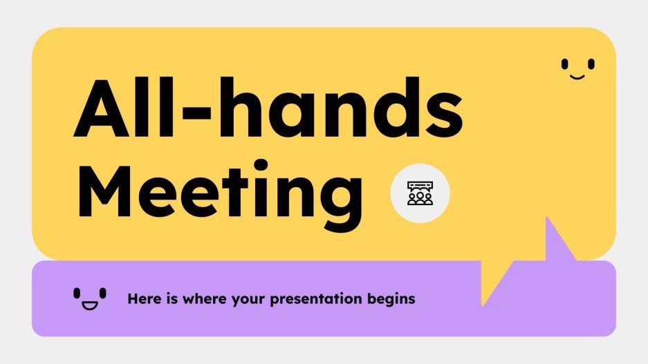 All-hands Meeting Presentation
