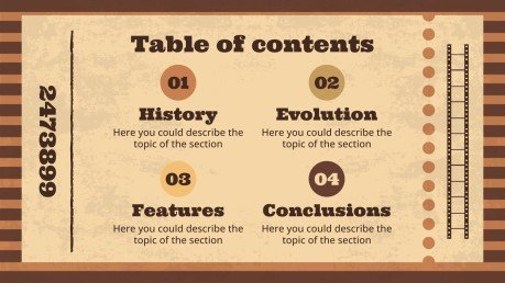 Retro Cinema Minitheme Presentation