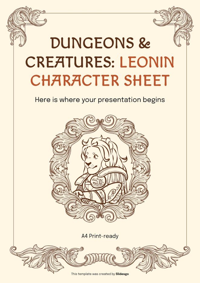 Free templates about Dungeons for Google Slides & PowerPoint
