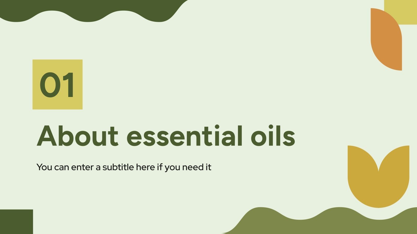 Biology for College: Extraction of plant essential oils