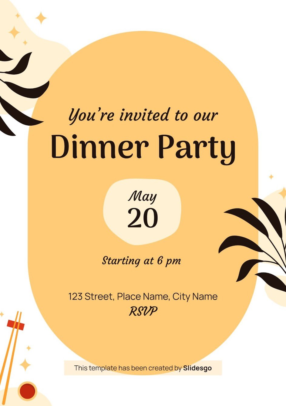 Dinner Party Invitations Presentation