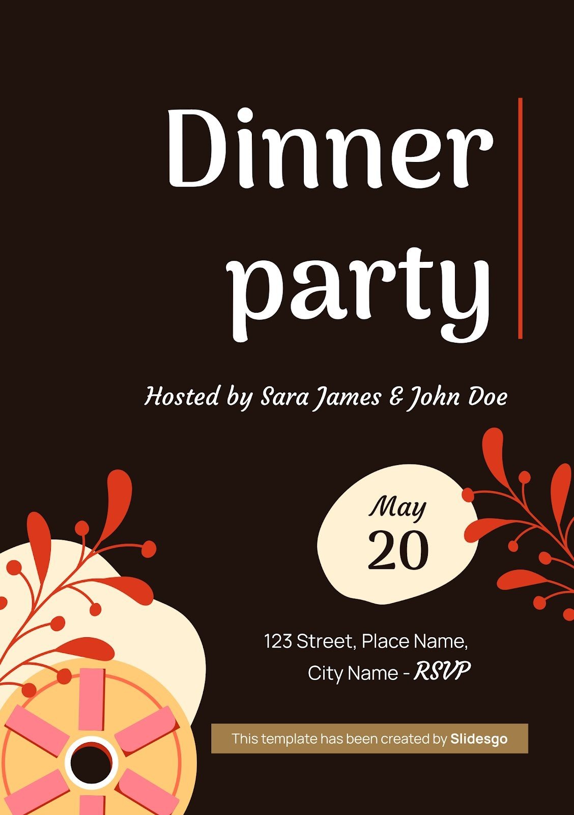 Dinner Party Invitations Presentation