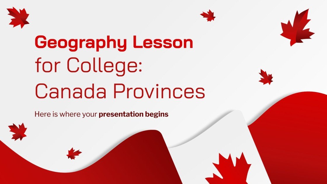 Free Google Slides and PowerPoint Templates on Canada