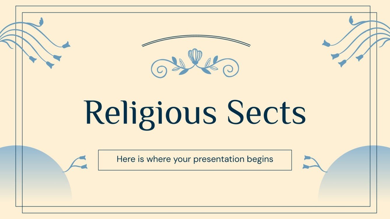 Religious Sects Presentation