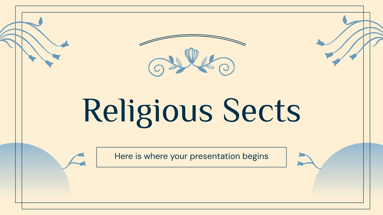 Religious Sects Presentation