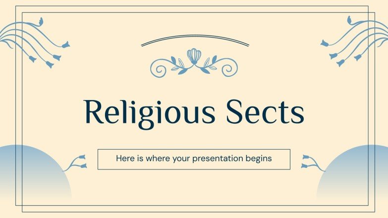 Religious Sects Presentation