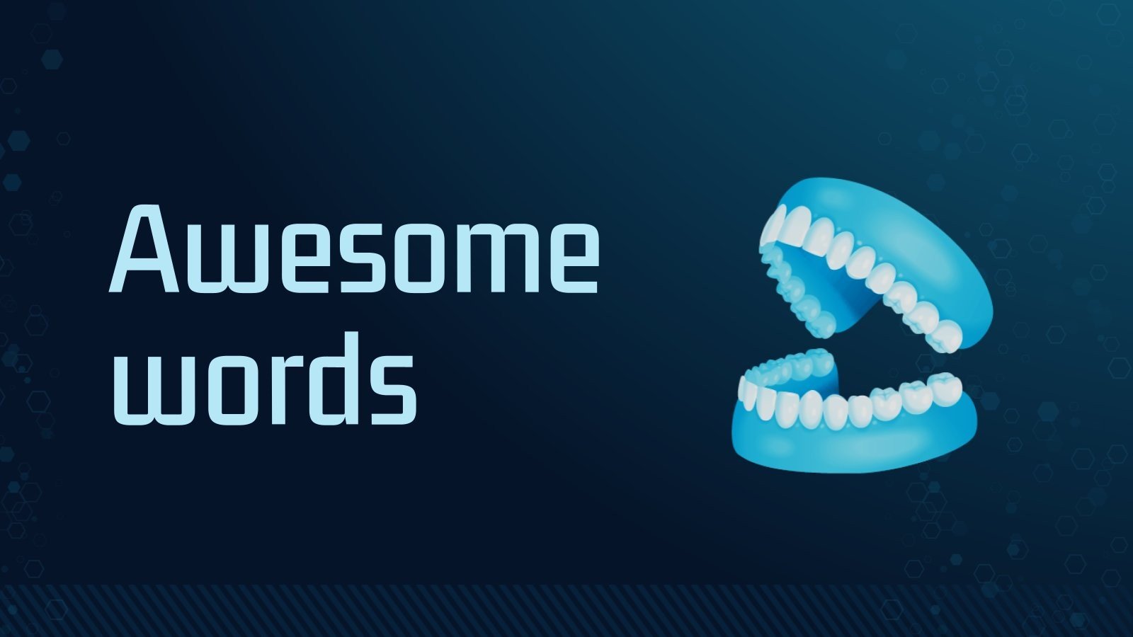 Anatomy Lesson for Middle School: Jaw Presentation