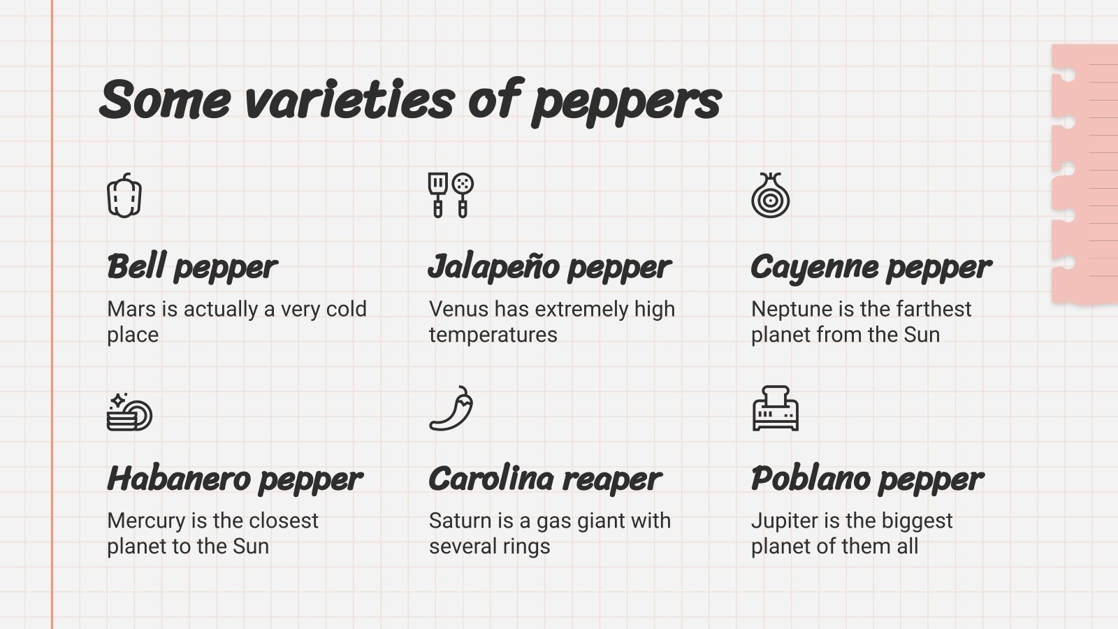 Peppers Presentation