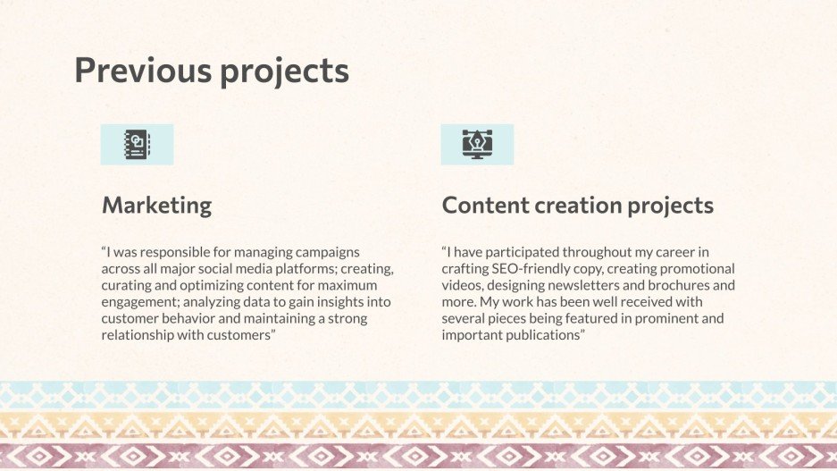 Indigenous Design Portfolio Presentation
