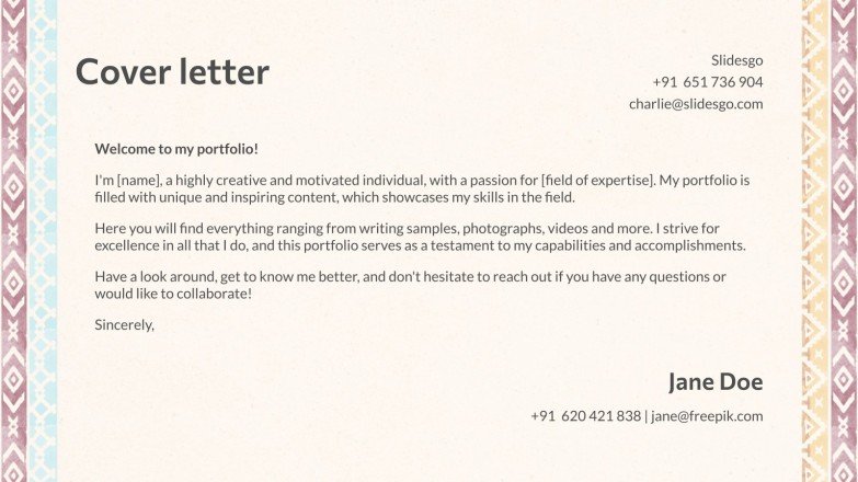 Indigenous Design Portfolio Presentation