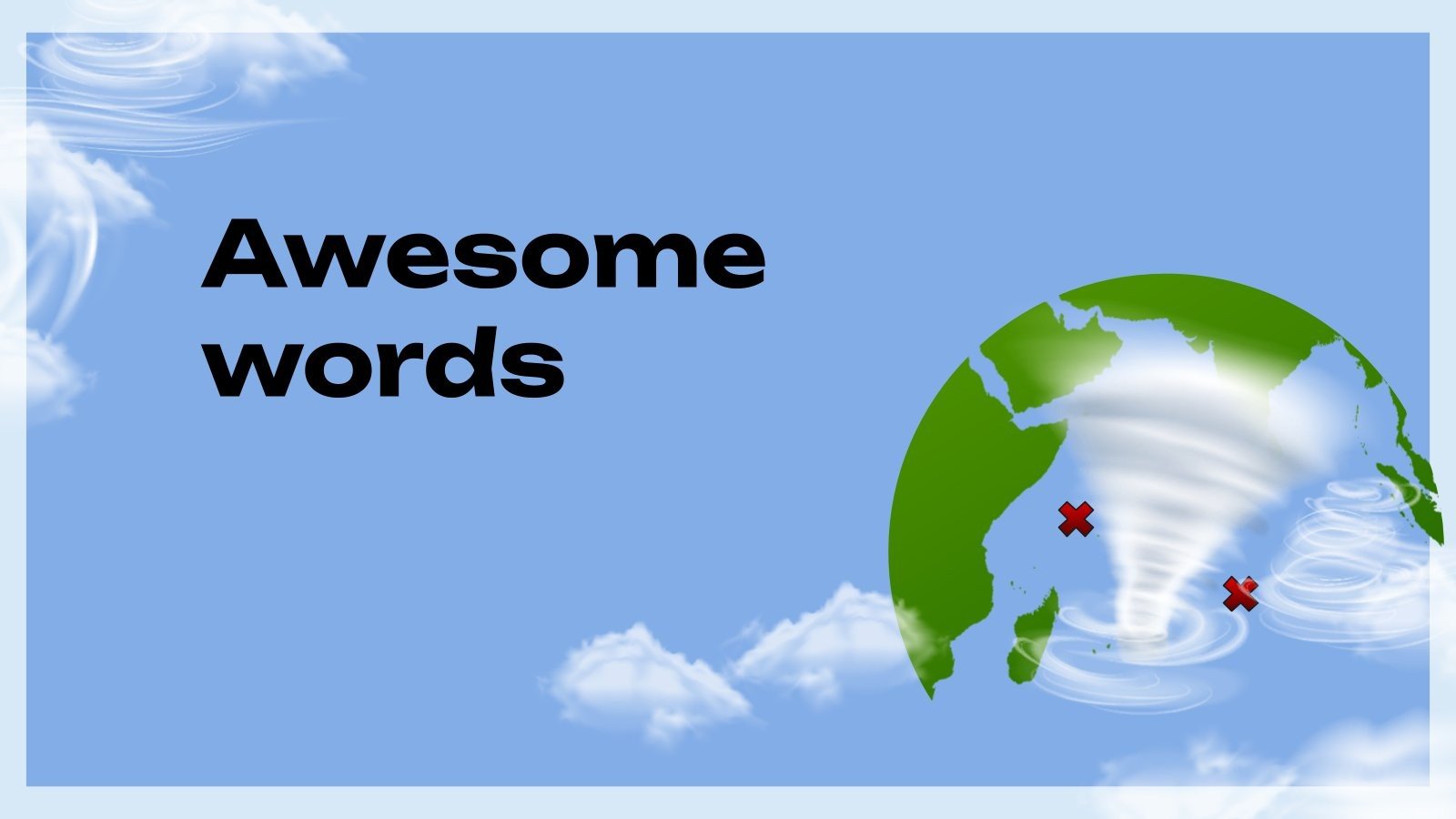 Tropical Cyclone Phenomenon Thesis Defense Presentation