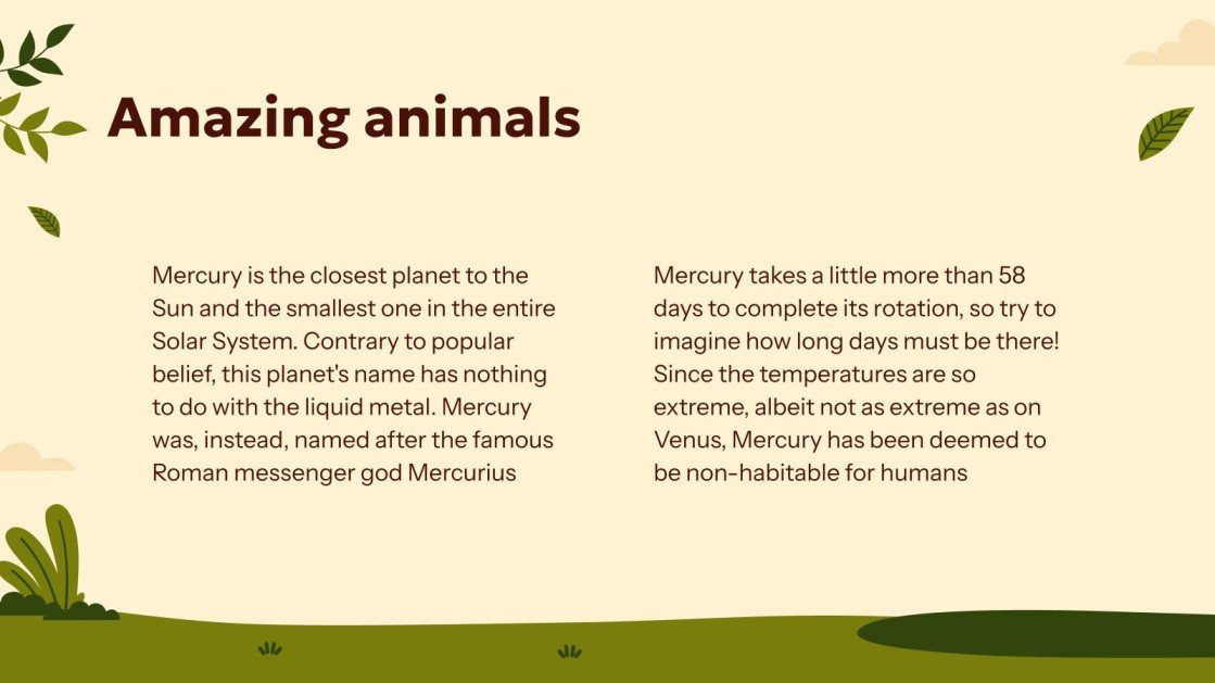 Cute Bears Theme for Education Presentation