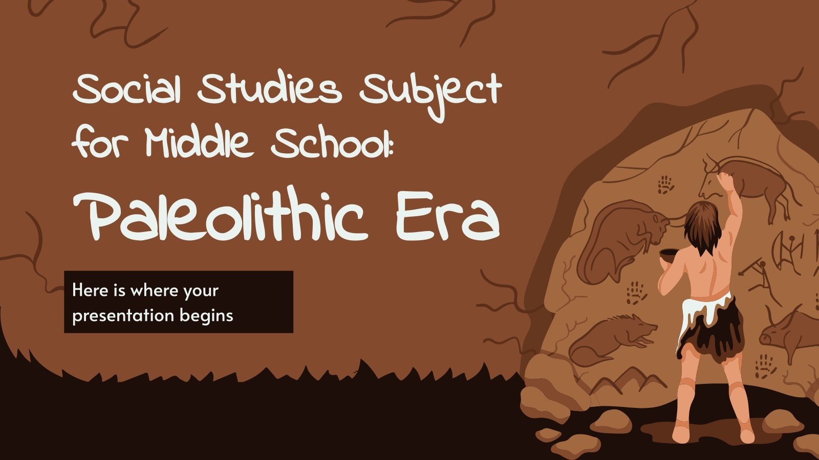 Social Studies Subject for Middle School: Paleolithic Era