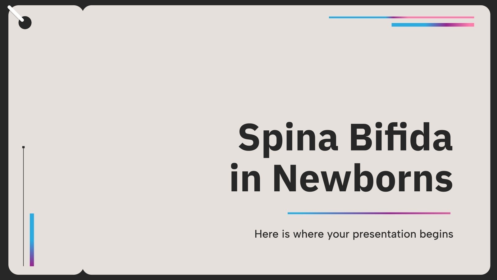 Spina Bifida in Newborns Presentation