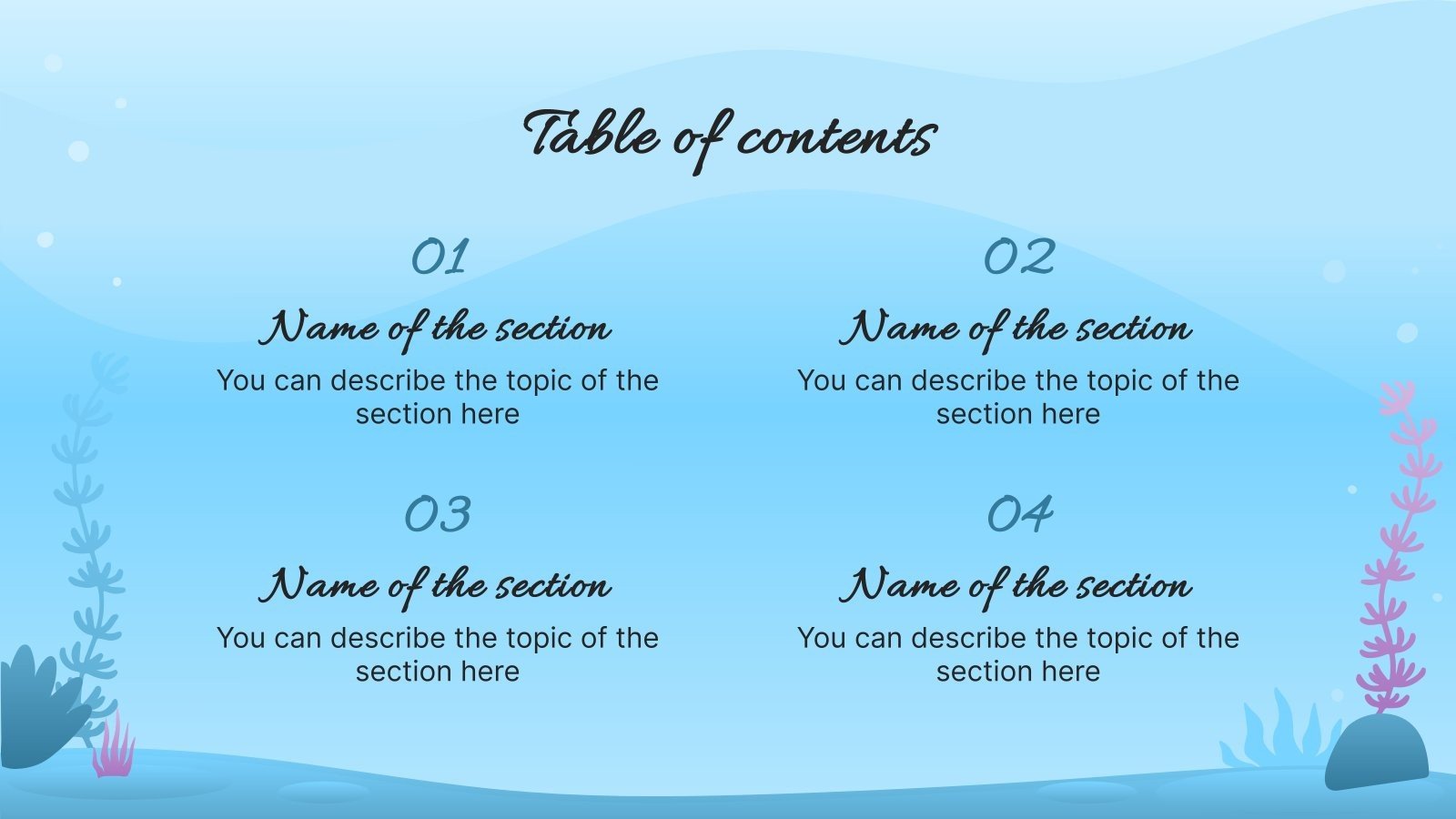 Mermaid Minitheme Presentation