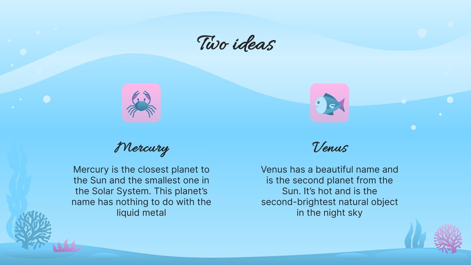 Mermaid Minitheme Presentation