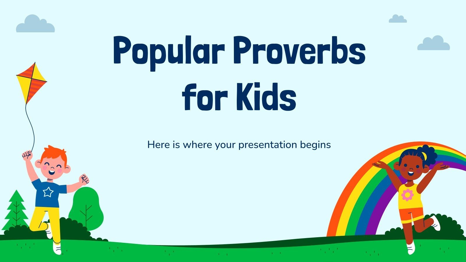 Popular Proverbs for Kids Presentation