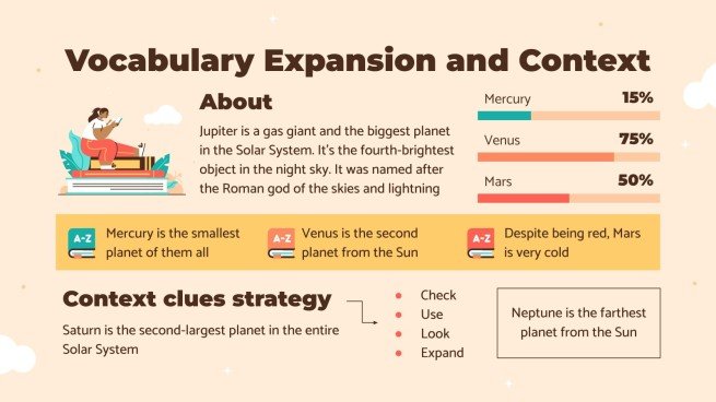Vocabulary Expansion and Context Clues Infographics