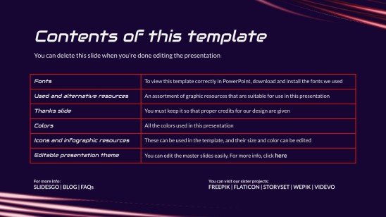 High Speed Motion Presentation