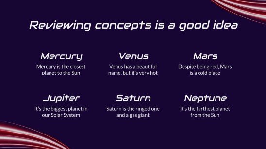 High Speed Motion Presentation