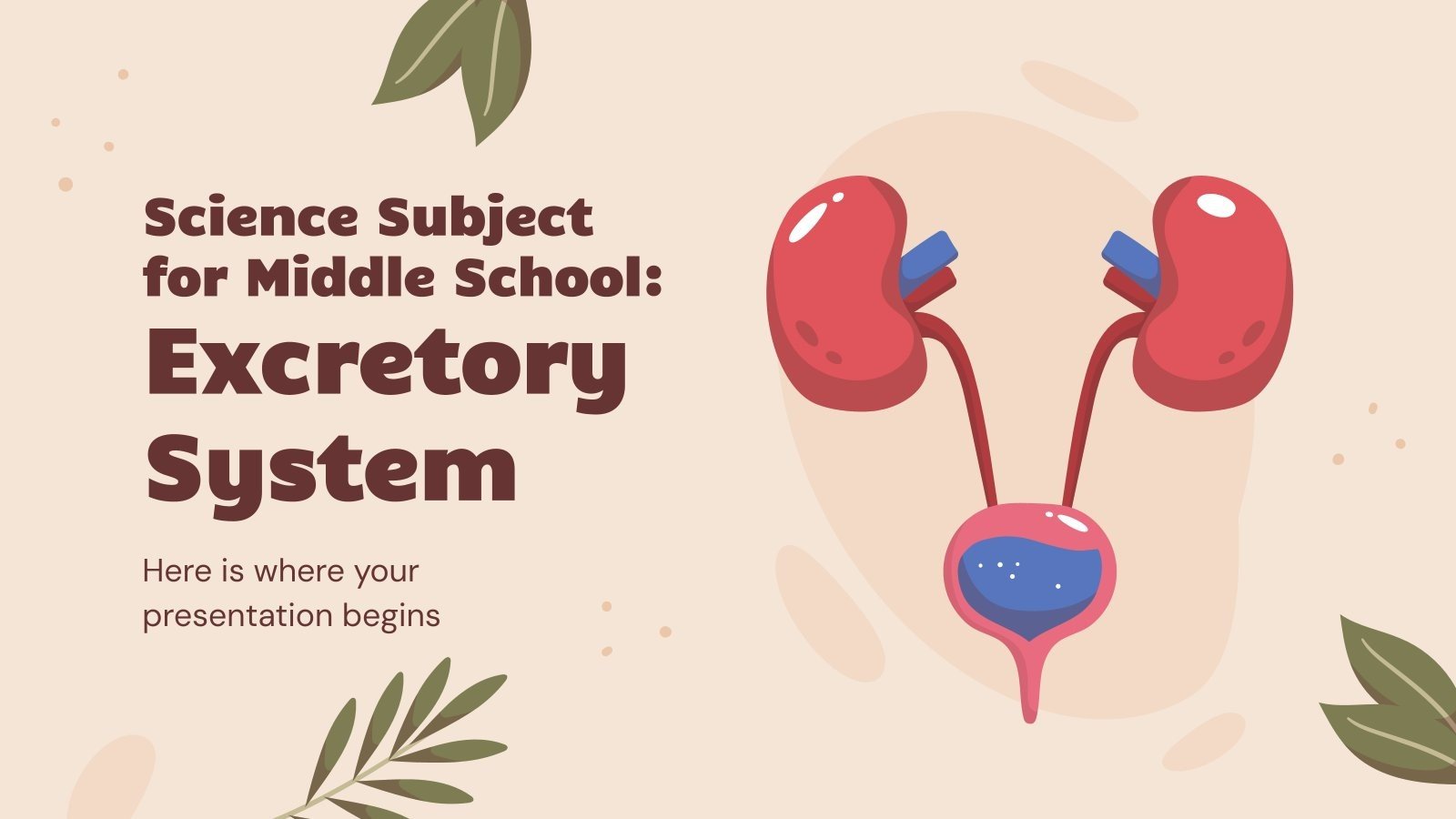 Free templates about anatomy for Google Slides & PPT