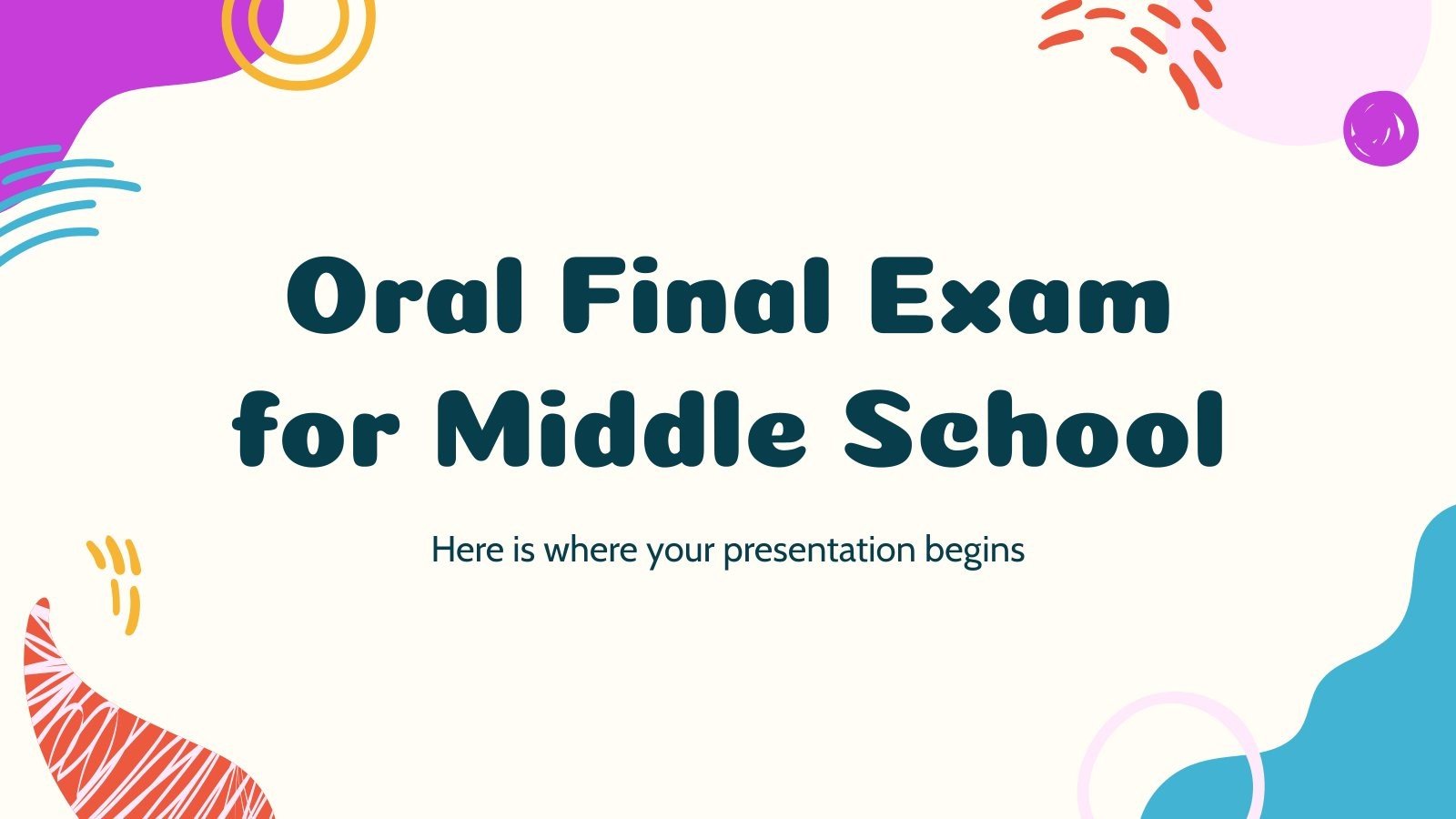 Free Google Slides themes & PowerPoint templates for exams