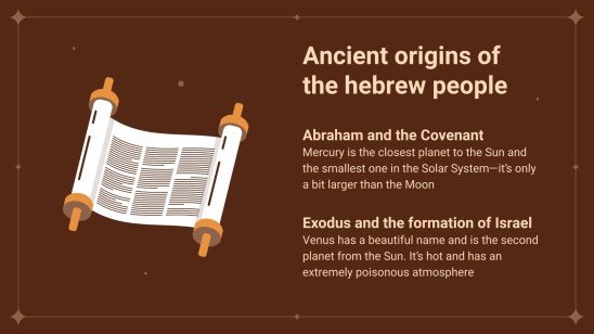 Hebrew People in History Presentation