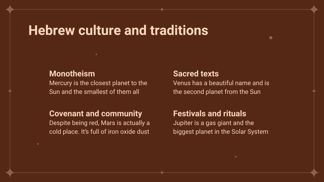 Hebrew People in History Presentation