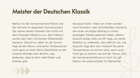 Music Subject for High School: German Classical Music