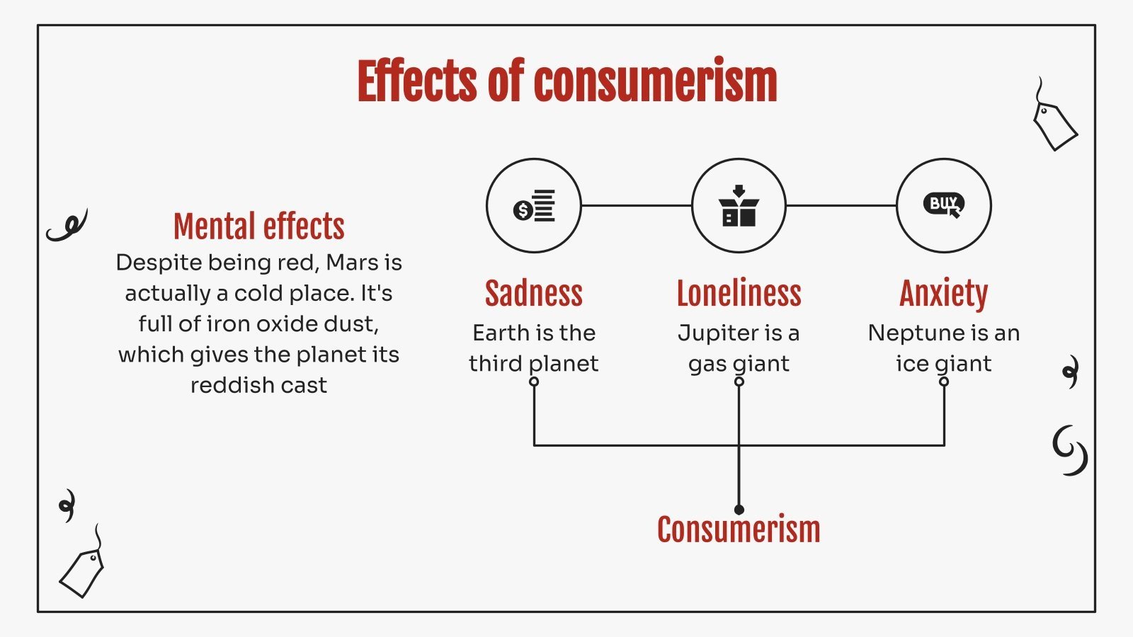Efectos del consumismo en la salud mental
